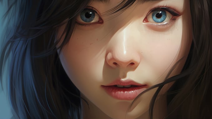Create fantasy character art with digital illustration ai by ...