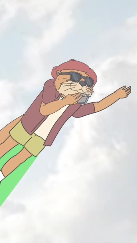 Create 2d meme coin video, trumpcoin, 2d animation, solana, 2d meme ...