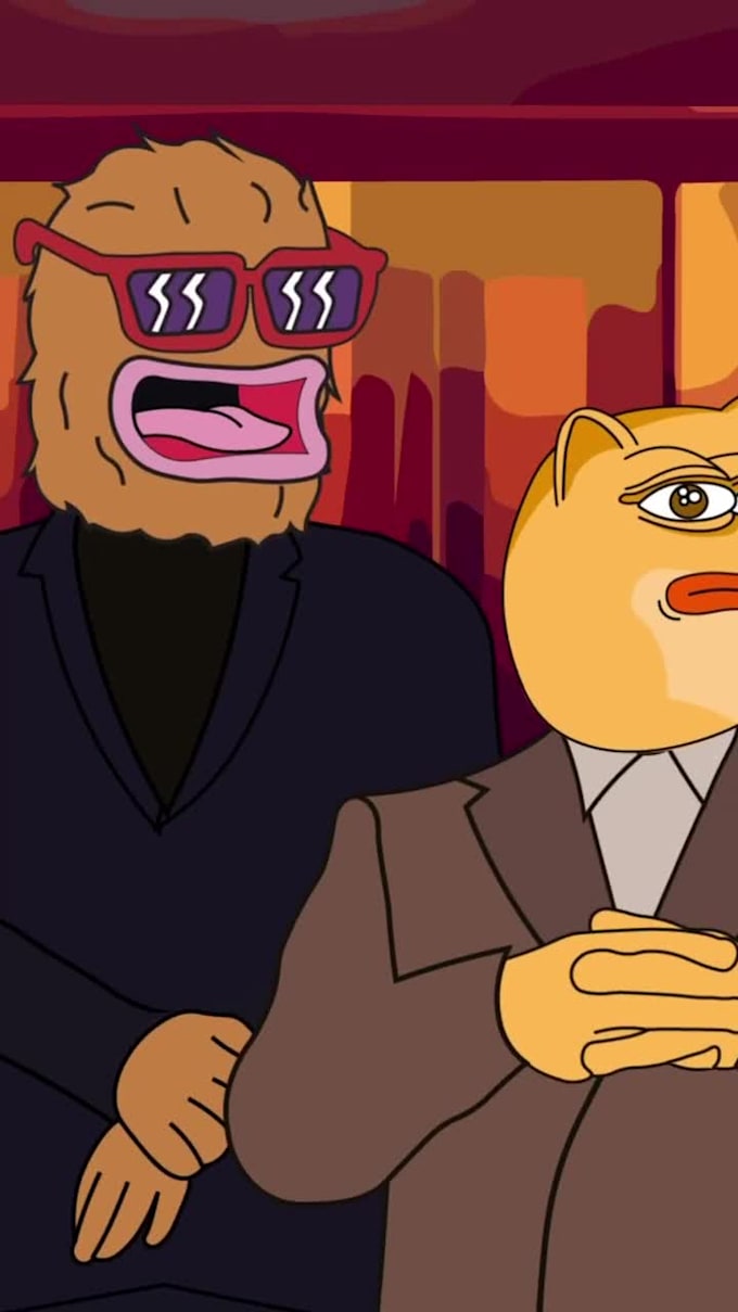 Memes meme coin art 2d meme coin video, crypto meme video, nfts ...