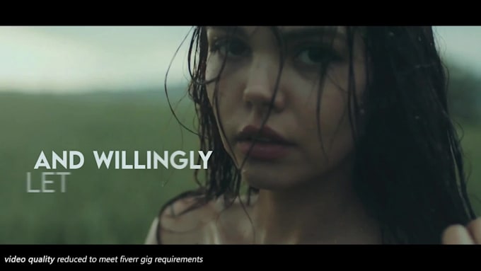 Produce a live action lyric video or music video by Henakhan1 | Fiverr