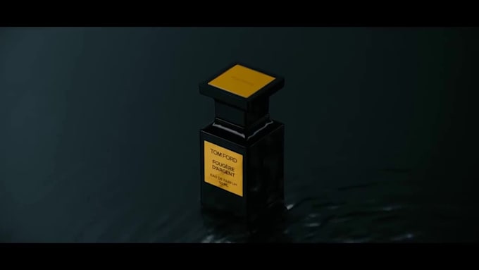 Render 3d realistic cgi perfume product animation, 3d vfx product ...