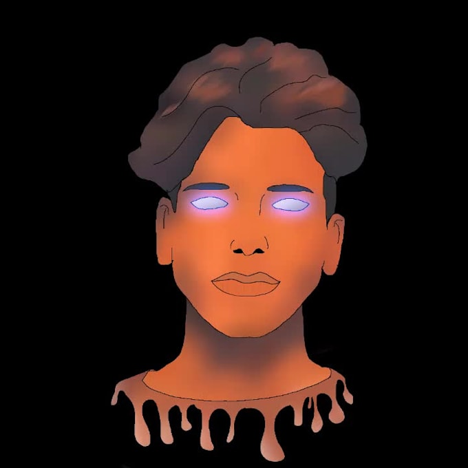 Digital art you with cool effects by Iboondk | Fiverr