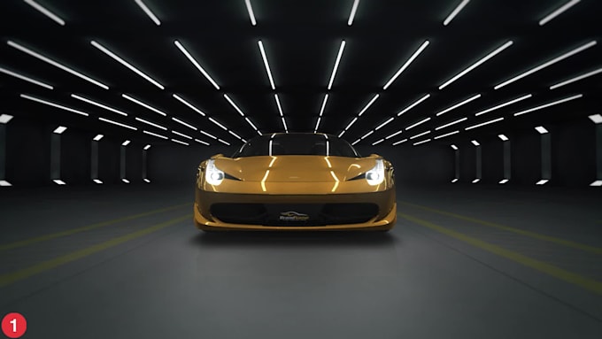 Make amazing car intro or car logo animation video by Alimsarder786 ...