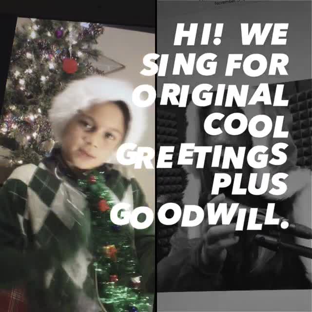 Sing like mariah carey for your cool original holiday greeting by ...