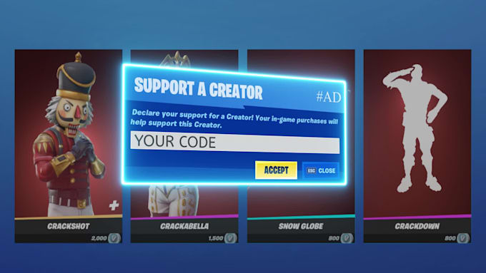 Make a support a creator code intro by Luceyy | Fiverr