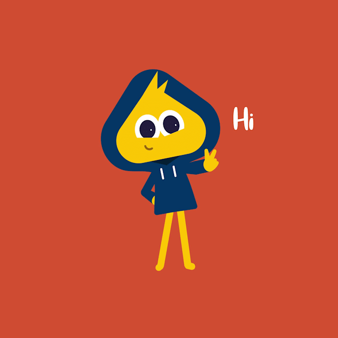 Do looping gif ,2d animation ,walk cycle by Ahmed_kh_shams | Fiverr