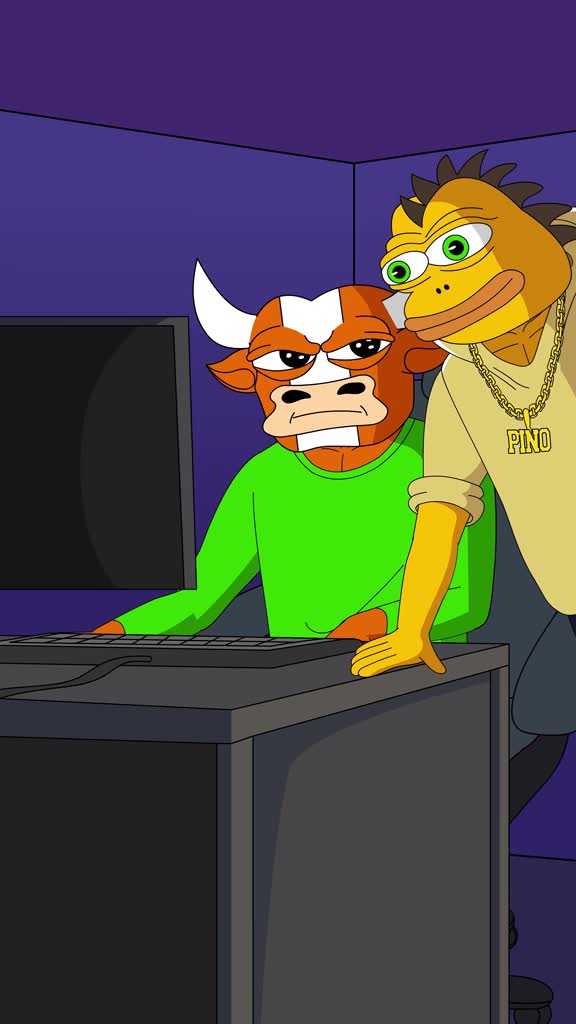 Draw a funny meme art, crypto memes art illustration or 2d cartoon ...