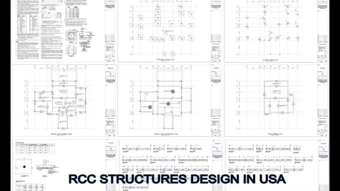 Prepare structural drawings on autocad by Uzairs3 | Fiverr