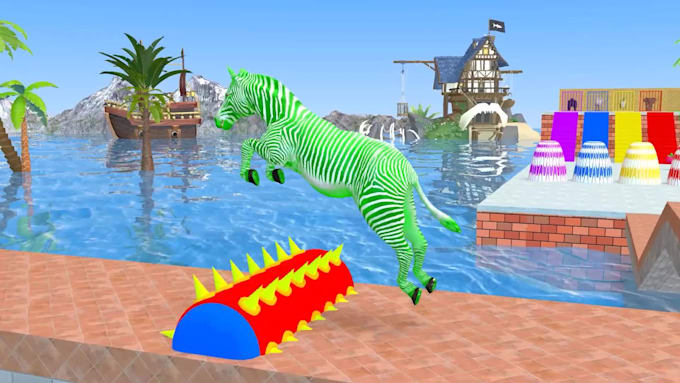 Kids 3d animal animation video creation by Nehal_n2 | Fiverr