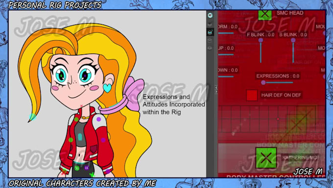 Rig every character in toon boom harmony by Ryukendbartist | Fiverr