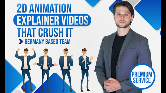 Create 2d explainer video animation modern style by Johnnysteger | Fiverr