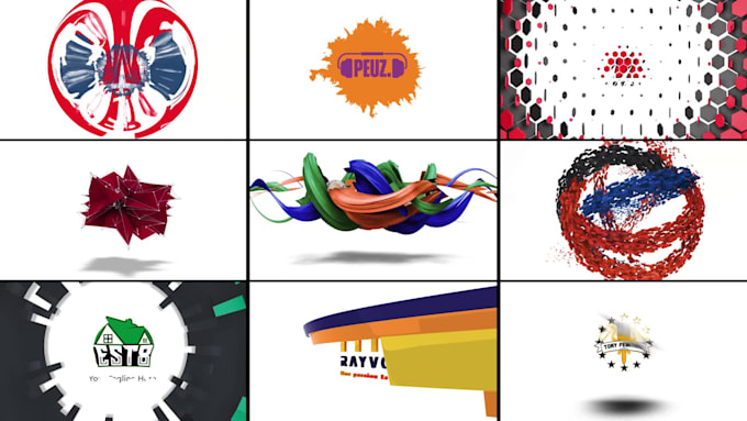 Create modern animated logo animation intro youtube video by ...