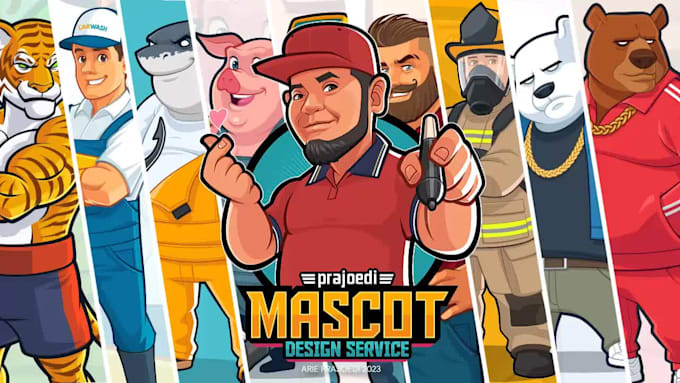Make a high quality mascot design for you by Ariesnapnfit | Fiverr