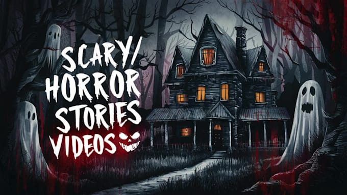 Create scary story videos with youtube channel setup by Syra_youtube | Fiverr