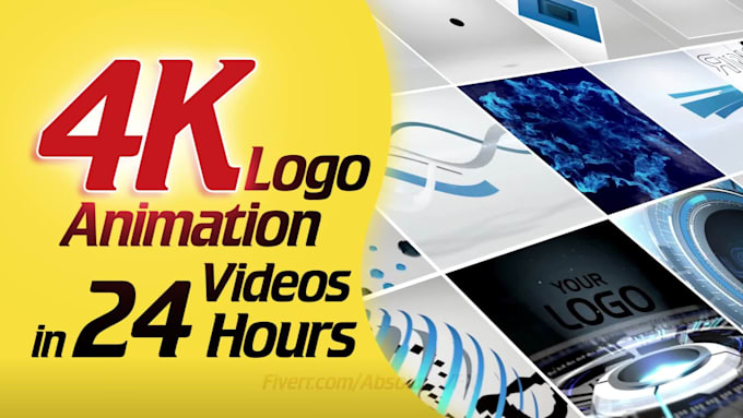 Do awesome 50 logo animation intros in 4k by Absolutevfx | Fiverr