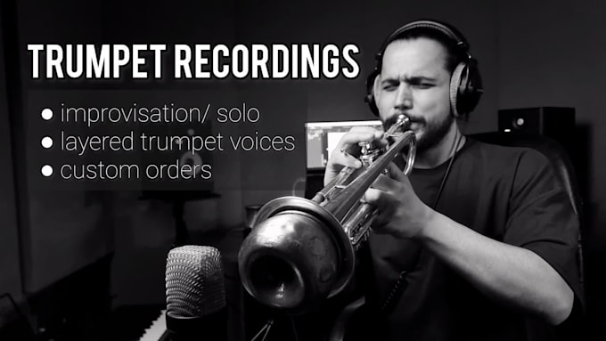 Record professional trumpet tracks for your music by Mykhailojazz | Fiverr