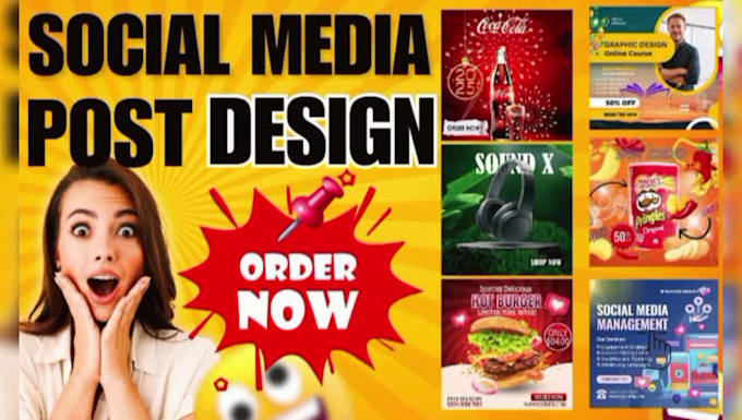 Design creative social media posts and editable templates by ...