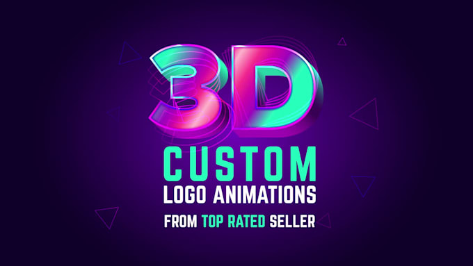 Create 3d custom intro logo animation by Intros_top | Fiverr