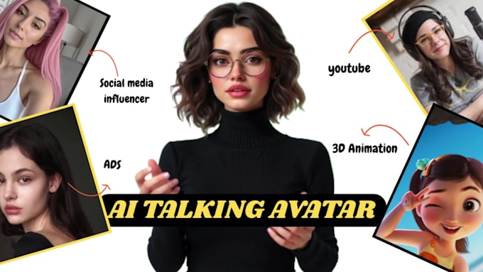 Ai talking avatar, character animation for your brands, promo video by ...