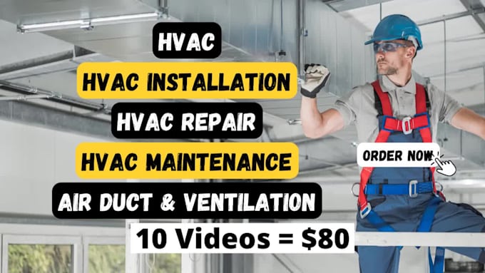 Make hvac repair video hvac installation hvac maintenance service promo ...