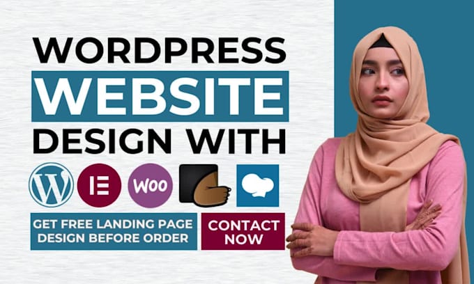 Build responsive wordpress website design, redesign , landing page by Misbahkhan786 | Fiverr