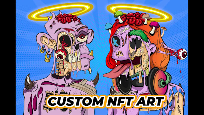 Vectorize hand drawing or sketch to digital art illustration 2d nft by ...