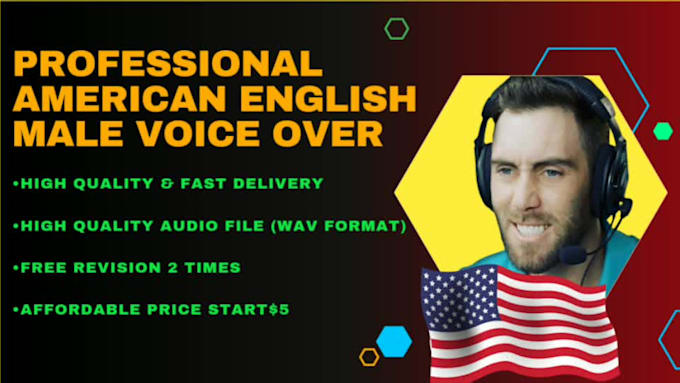 Record professional male american voice over by Mathewsalmon | Fiverr