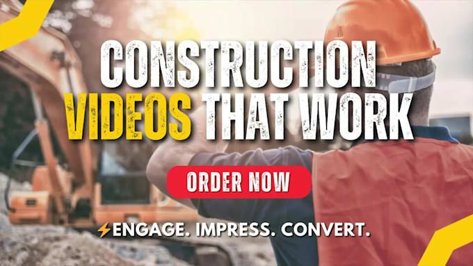 Create powerful construction video ads by Profihunter | Fiverr