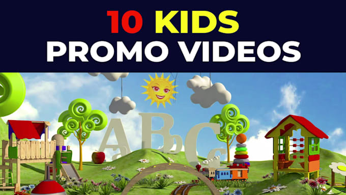 Create 10 kids children videos with your own logo by Travel_services ...