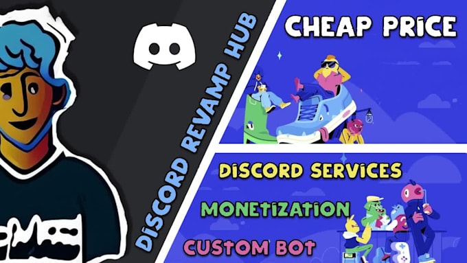 Setup And Let Monetize Your Discord Server With Custom Bot By Toneeno