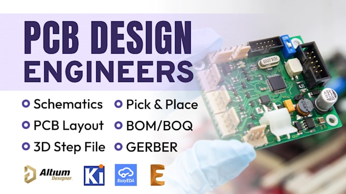 Build custom pcbs and develop firmware to power your ideas by Shamoilkazmi | Fiverr