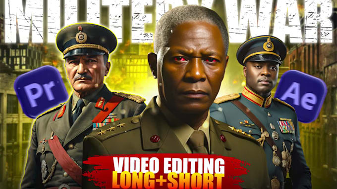 Edit youtube war and military niche video editing by Kafayitullah | Fiverr