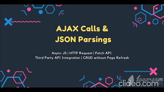 Do ajax calls, json parsings and api integration by Sourav_malo | Fiverr