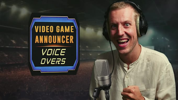 Record epic announcer voice overs for events and video games by ...