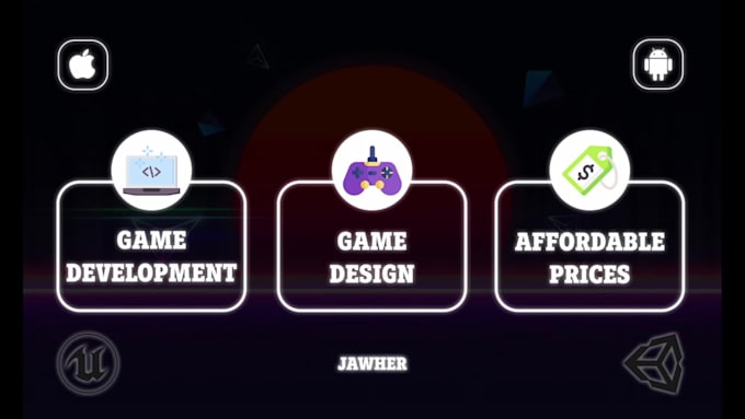 Create unity games or apps for you by Joeebb | Fiverr