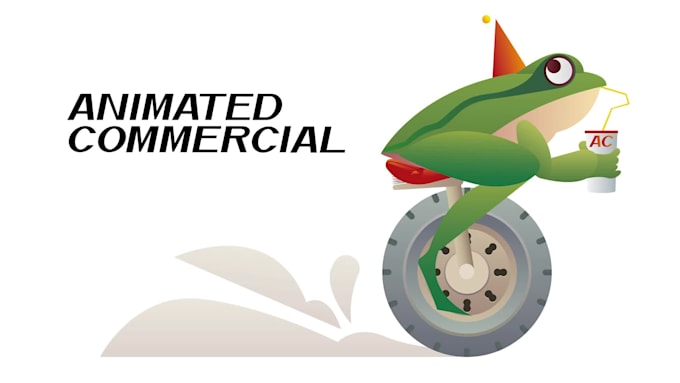 Create 2d animated commercial advertising for your business by Motion ...