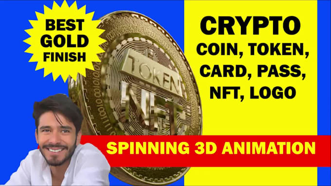 Do 3d coin animation for your token logo by Samuel17000 | Fiverr