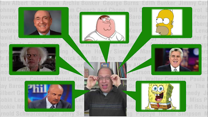 Make a quality celebrity voice impersonation by Innovativebob | Fiverr