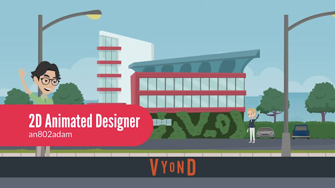 Vyond 2d animated explainer video by An802adam | Fiverr