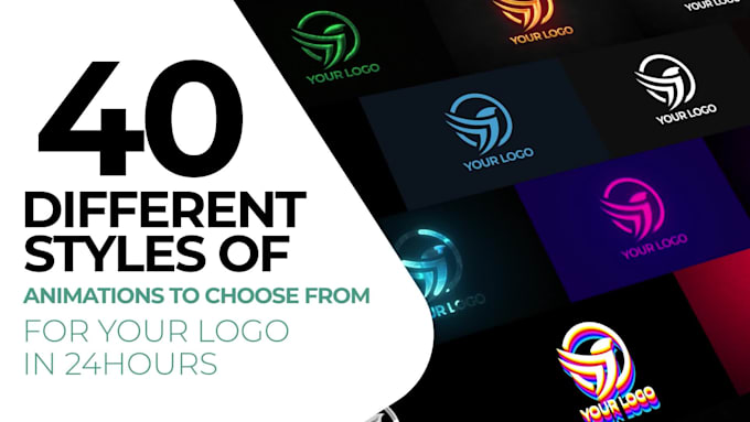 Animate your 2d logo in 40 styles by Mosesamonie | Fiverr