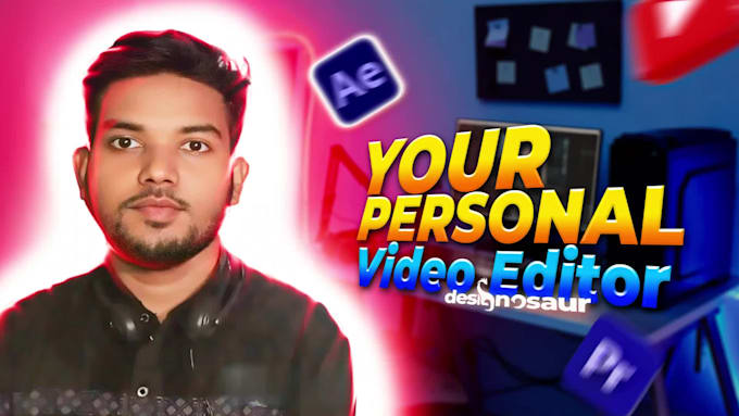 Expert video editor fast high quality editing service by Design_osaurs | Fiverr