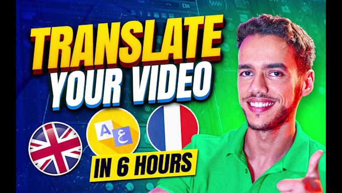Dub, voice translate your video in english, arabic or french by ...
