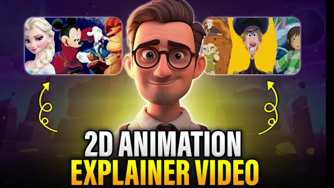 Make 2d animated explainer video by Inaya_explainer | Fiverr