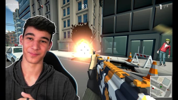 Develop action first person shooter game unity 3d fps game development by Matan_naveh | Fiverr