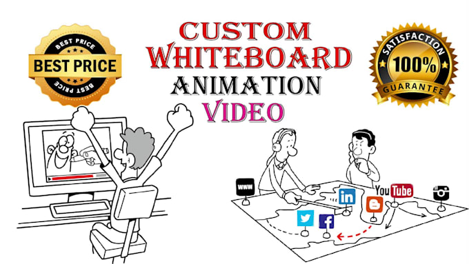 Create a custom whiteboard animations explainer video by Deep_creation0 ...