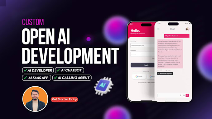 Build Ai Website Ai App Developer Ai Chatbot Ai Saas App Ai Software Chatgpt By Usmanhaniff