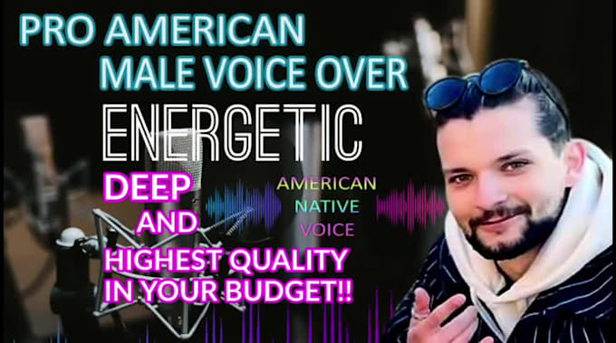 Record a pro american english male voice over by Brandonz480 | Fiverr