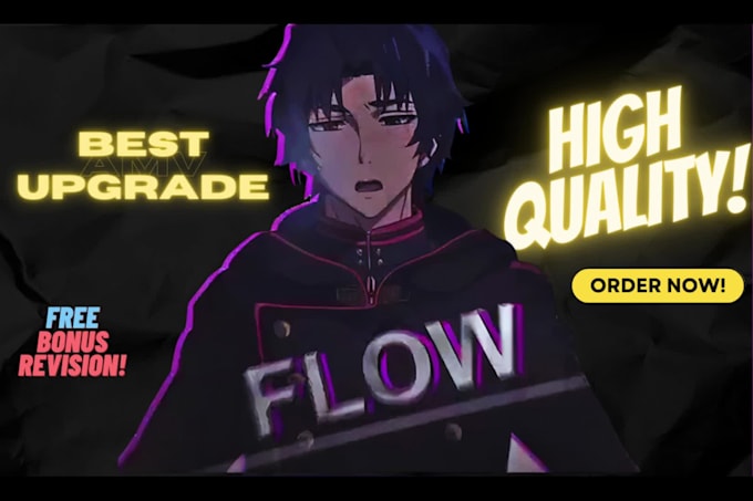 Create the perfect anime music video for you by Arindraharris | Fiverr