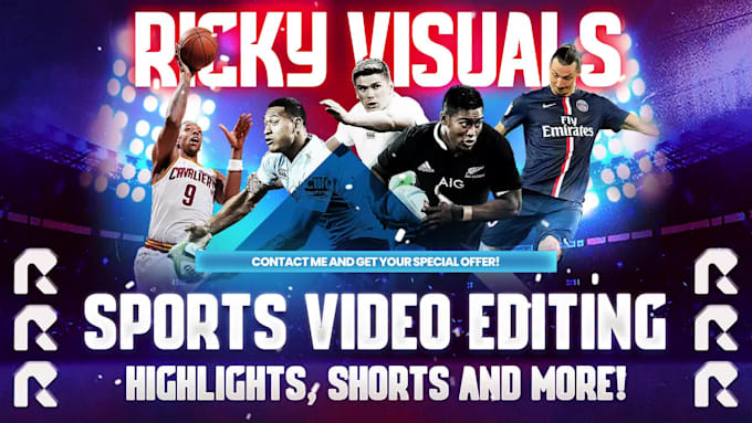 Edit your highlights and sport videos by Ricky_visuals | Fiverr