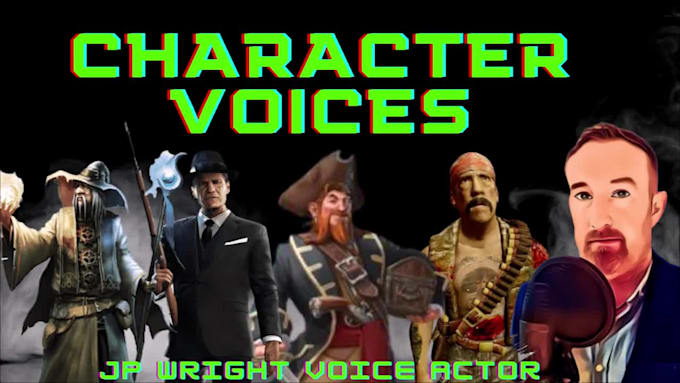 Voice over male character voices for video games and cartoon by ...